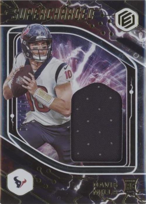 2021 Panini Elements - Supercharged #SCH-DMI Davis Mills /199 (MEM, RC) for sale online | eBay