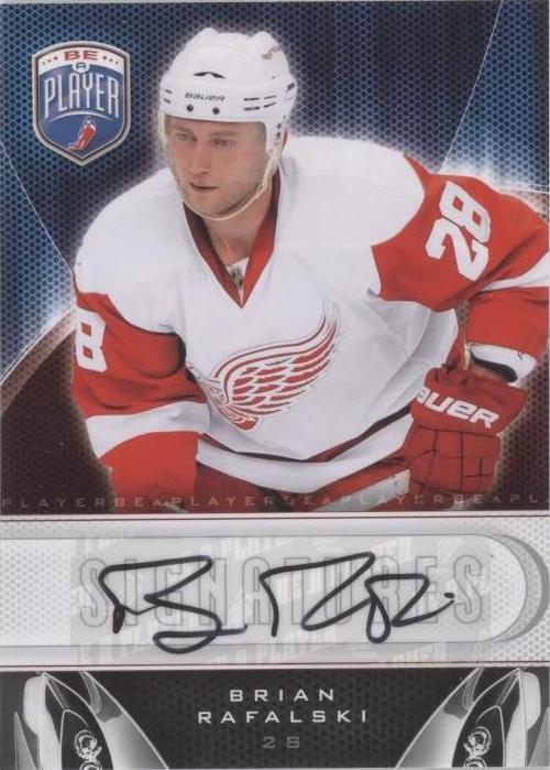 2009-10 Upper Deck Be a Player - Signatures #S-RF Brian Rafalski (AU ...