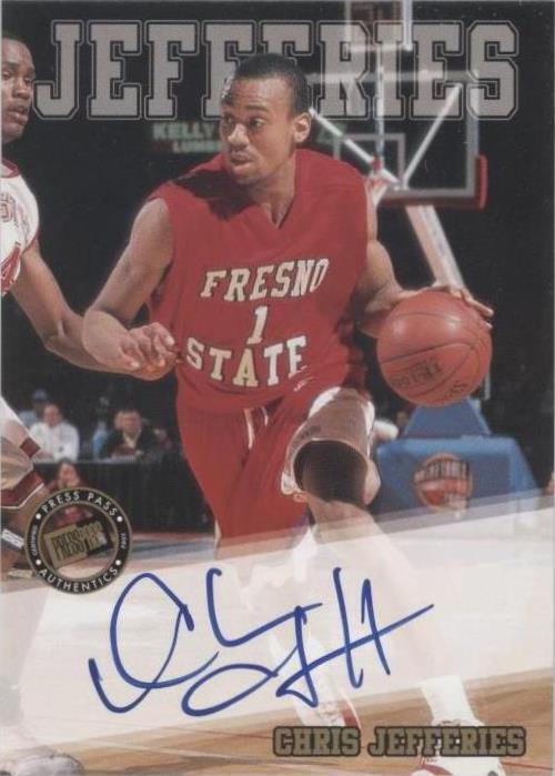 2002 Press Pass - Autographs Chris Jefferies (AU, RC) for sale online ...