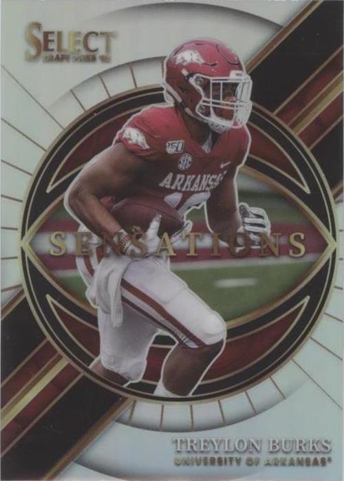 2022 Panini Select Draft Picks - Sensations Silver Prizm #SETB Treylon ...