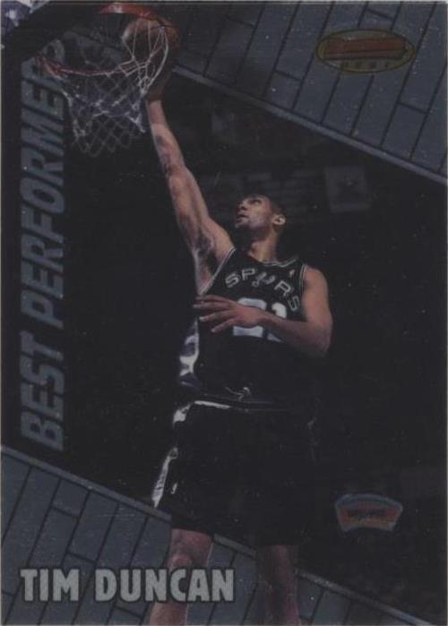 1999-00 Bowman's Best - Best Performers Tim Duncan #92 for sale online ...