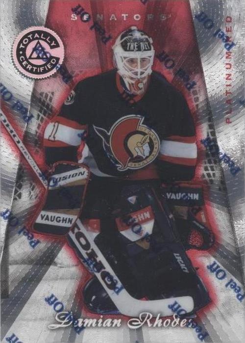 1997-98 Pinnacle Totally Certified - Platinum Red #20 Damian Rhodes ...