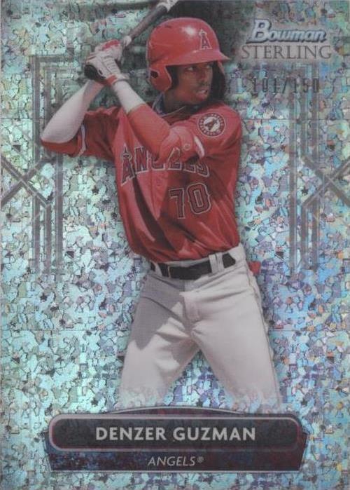 2022 Bowman Sterling - Prospects Denzer Guzman #BSP-76 Mini-Diamond ...