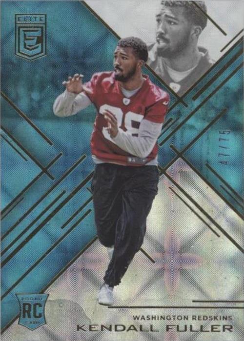 2016 Donruss Elite - Elite Rookies Teal #138 Kendall Fuller /75 (RC ...