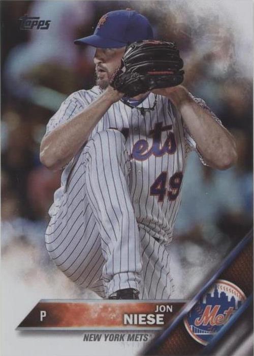 2016 Topps Update Series - Jon Niese #US37 Rainbow Foil for sale online ...