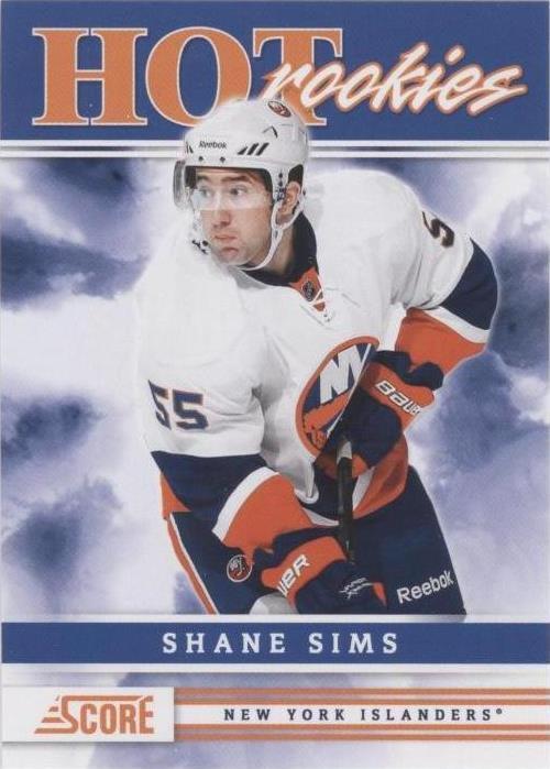 2011-12 Score - Hot Rookies #545 Shane Sims (RC) for sale online | eBay