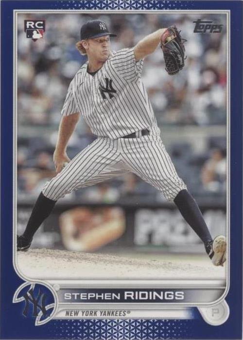 2022 Topps Series 2 - Royal Blue #516 Stephen Ridings (RC) for sale ...