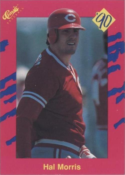 1990 Classic Update Pink Travel Edition - #T35 Hal Morris for sale ...