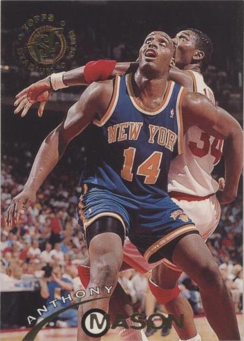 1994-95 Topps Stadium Club - Anthony Mason #186 for sale online | eBay
