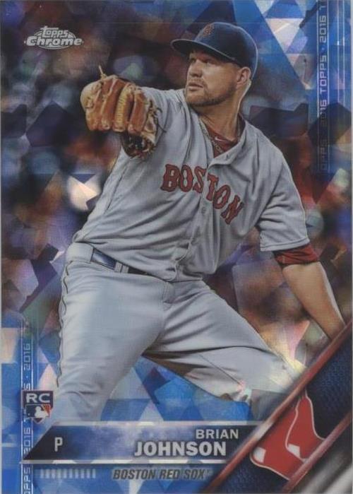 2016 Topps - Brian Johnson #191 Chrome Sapphire Edition /250 (RC) for ...