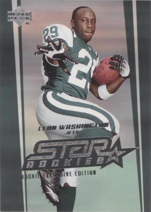 2006 Upper Deck - Star Rookies Leon Washington #259 Rookie Exclusive ...