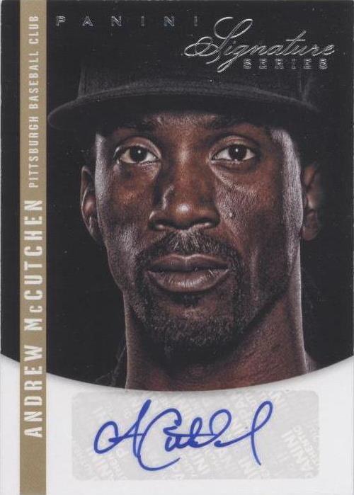 2012 Panini Signature Series - Signatures #7 Andrew McCutchen /99 (AU ...