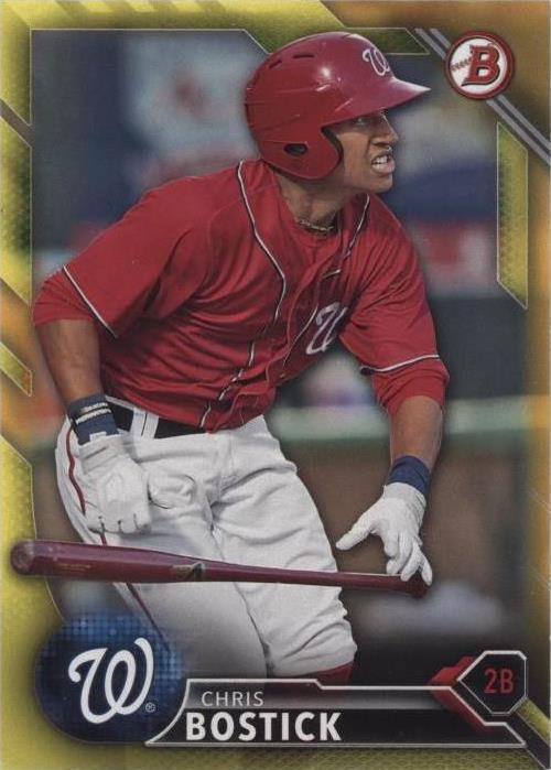 2016 Bowman - Prospects Chris Bostick #BP140 Yellow (RC) for sale ...