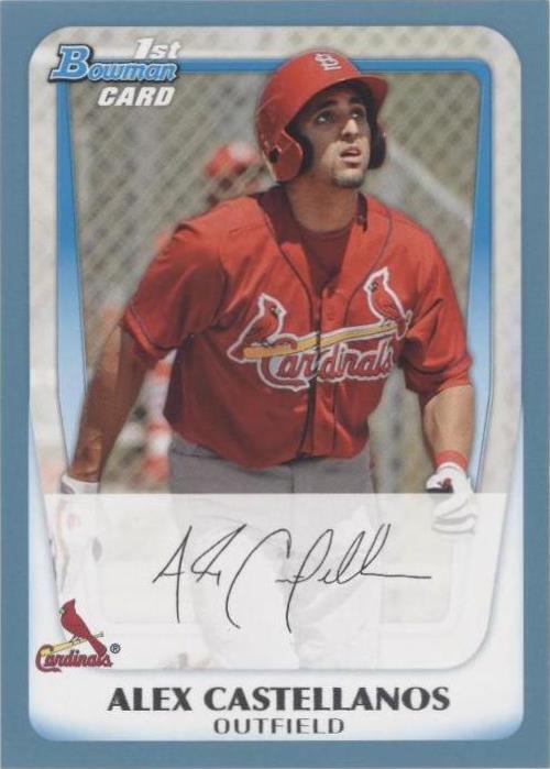 2011 Bowman - Prospects Blue #BP13 Alex Castellanos /500 (RC) for sale online | eBay