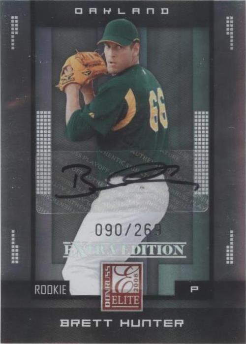 2008 Donruss Elite Extra Edition - #184 Brett Hunter /269 (AU, RC) for ...
