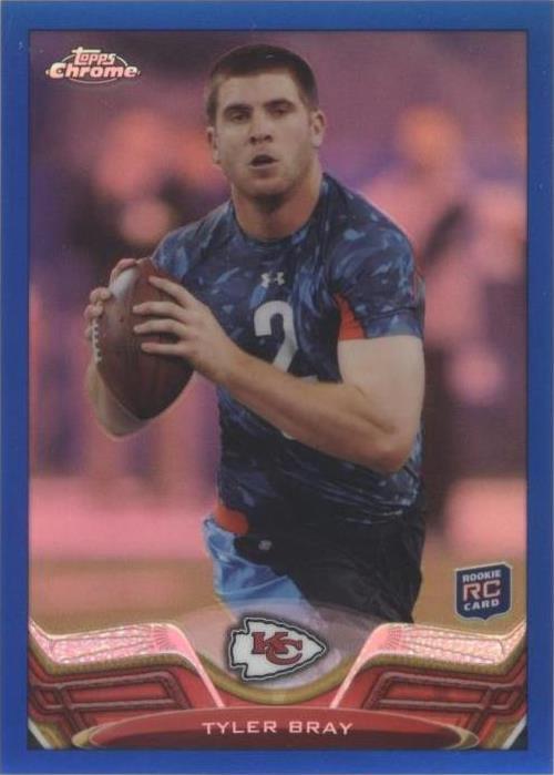 2013 Topps Chrome - Blue Border Refractor #40 Tyler Bray /199 (RC) for ...