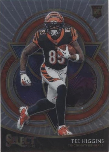 Tee Higgins Silver Prizm Die-Cut 2023 Panini Select #112 Tee Higgins Silver Prizm Die-Cut 2023 Panini Select #112