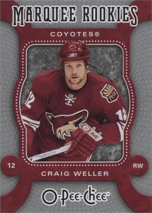 2007-08 O-Pee-Chee - Marquee Rookies Craig Weller #585 (RC) for sale ...