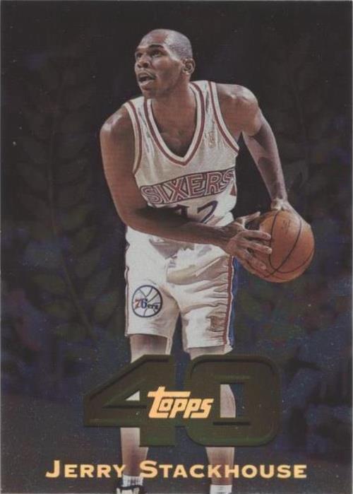 1997-98 Topps - Topps 40 Jerry Stackhouse #T40-4 for sale online | eBay