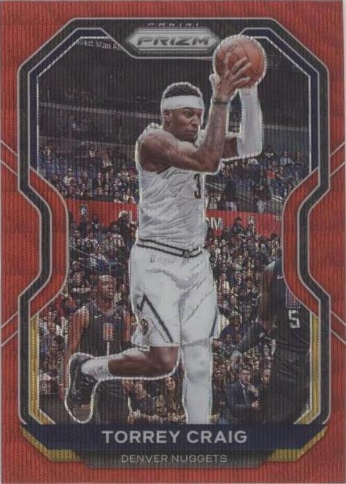 2020-21 Panini Prizm - Ruby Wave Prizm #7 Torrey Craig for sale online ...