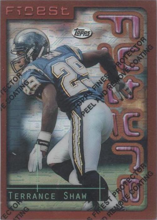 1996 Topps Finest - Terrance Shaw #65 Refractor for sale online | eBay