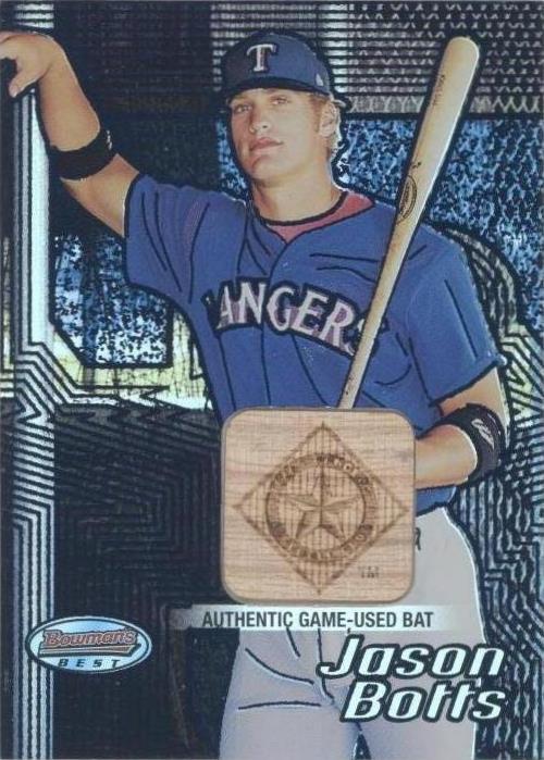 2002 Bowman's Best - Bat Blue #131 Jason Botts (MEM, RC) for sale ...