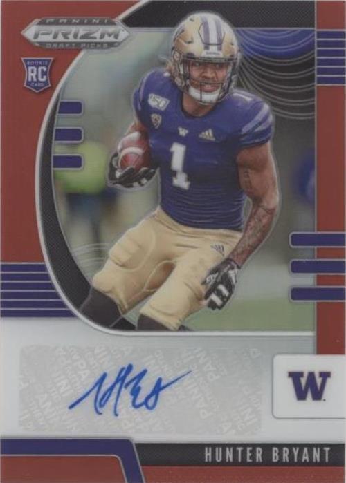 2020 Panini Prizm Draft Picks - Draft Picks Rookies Hunter Bryant #285 ...