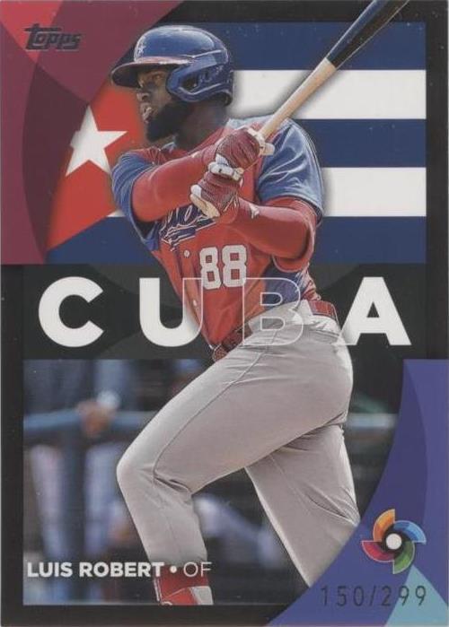 2023 Topps Series 2 - 2023 World Baseball Classic Stars Black #WBC-13 Luis Robert /299 for sale ...