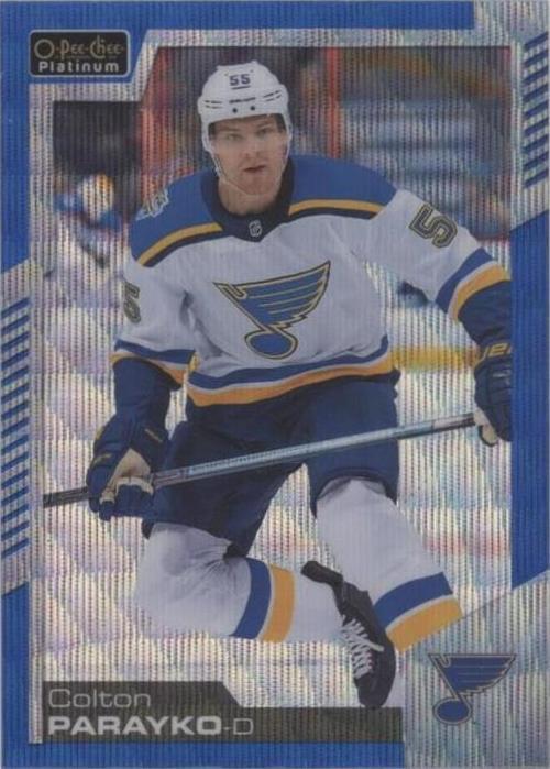 2020-21 O-Pee-Chee Platinum - Blue Surge #45 Colton Parayko for sale ...