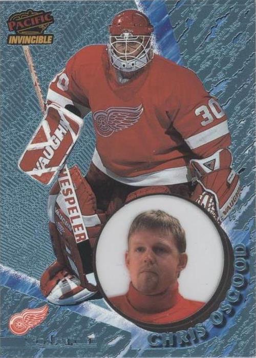 1997-98 Pacific Invincible - Chris Osgood #50 Ice Blue for sale online ...