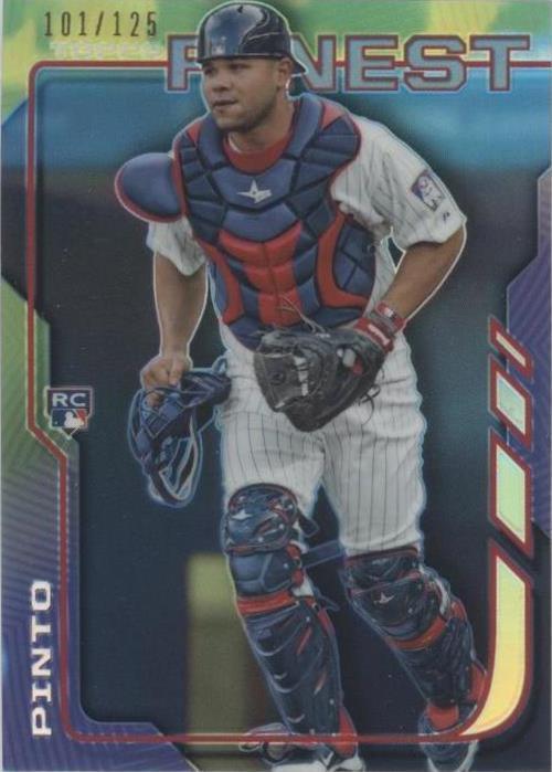 2014 Topps Finest - Josmil Pinto #44 Blue Refractor /125 (RC) for sale ...