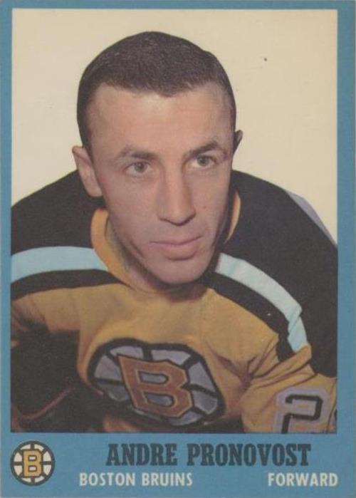 1962-63 Topps - #19 Andre Pronovost for sale online | eBay