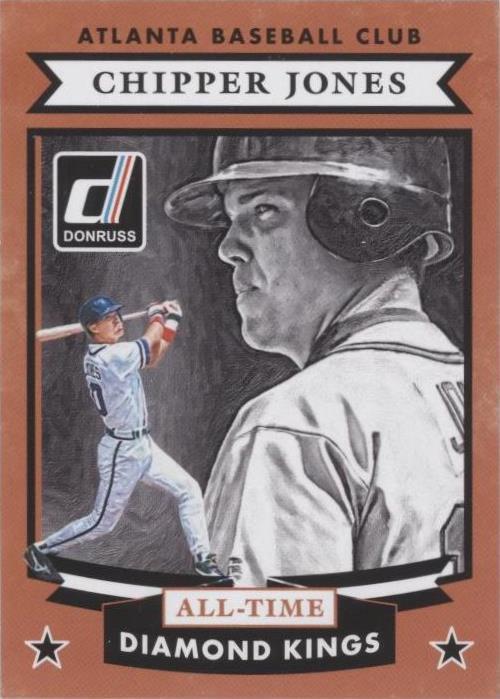 2015 Panini Donruss - All-Time Diamond Kings #26 Chipper Jones for sale ...
