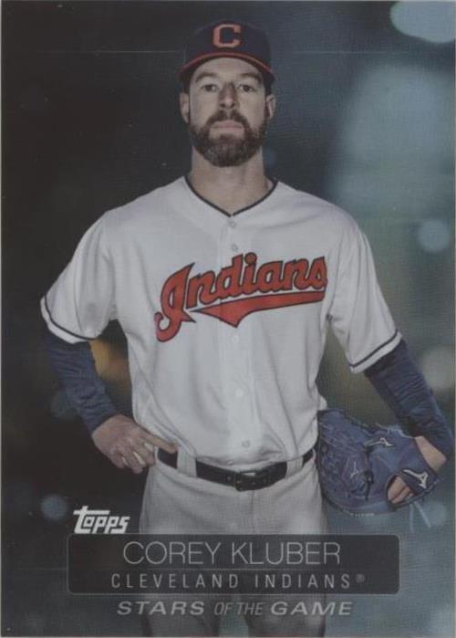 2019 Topps - Superstars of Baseball (Stars of the Game) Corey Kluber # ...