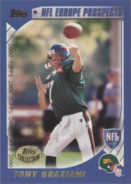 2000 Topps - NFL Europe Prospects Tony Graziani #349 Topps Collection ...