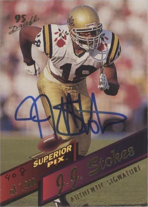 1995 Superior Pix - Autographs #75 J.J. Stokes /1000 (AU, RC) for sale ...