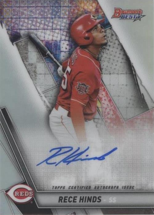 2019 Bowman's Best - Autographs Refractor #B19-RHI Rece Hinds (AU, RC) for sale online | eBay
