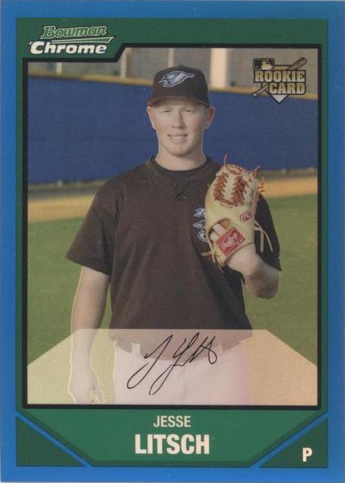 2007 Bowman Draft Picks & Prospects - Chrome Blue Refractor #BDP31 ...