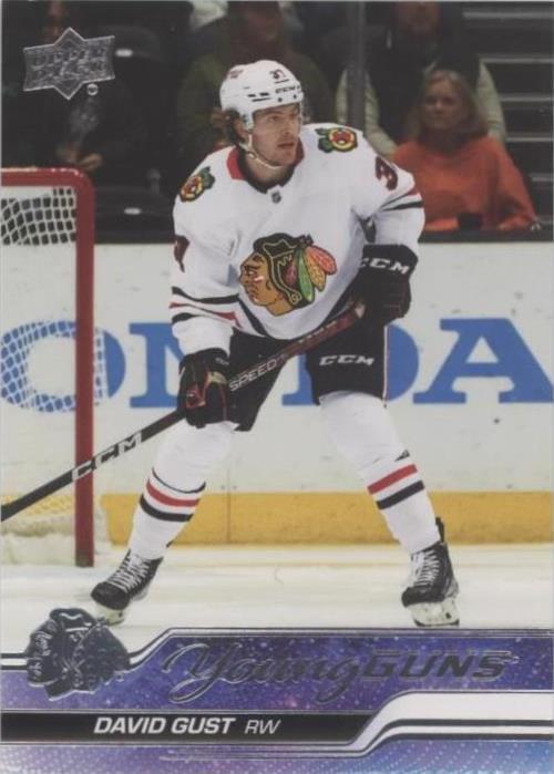 2023-24 Upper Deck Series 1 - Young Guns David Gust #218 (RC) for sale ...