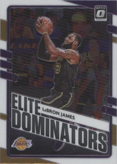2020-21 Panini Donruss Optic - Elite Dominators #3 LeBron James for ...