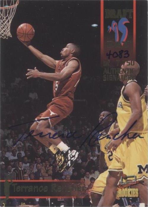 1995 Signature Rookies Draft Day - Authentic Signatures #19 Terrance ...