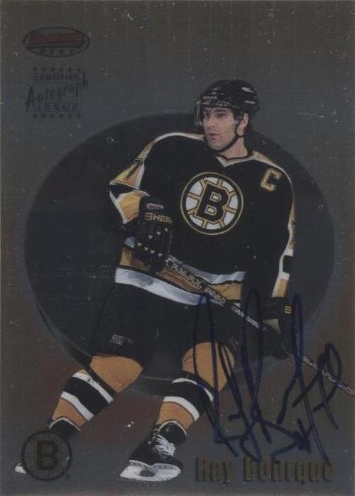 1998-99 Bowman's Best - Certified Autograph Issue Ray Bourque #A5B (AU ...