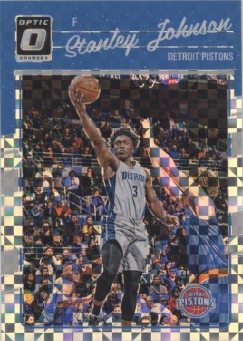2016-17 Panini Donruss Optic - Checkerboard Prizm #100 Stanley Johnson ...