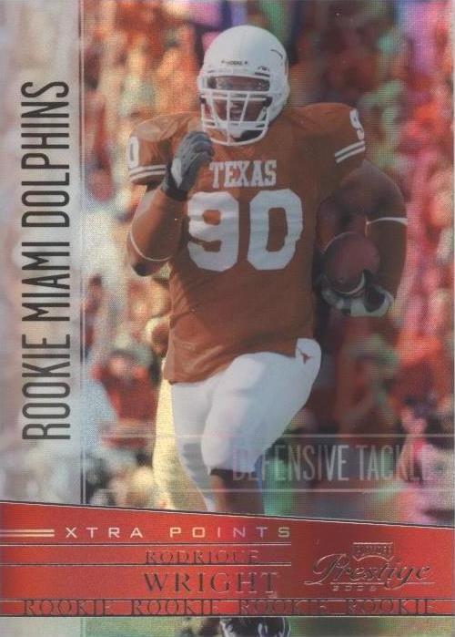 2006 Playoff Prestige - Xtra Points Red #233 Rodrique Wright /100 (RC ...