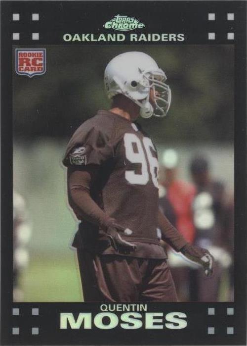 2007 Topps Chrome - Quentin Moses #TC235 Refractor (RC) for sale online ...