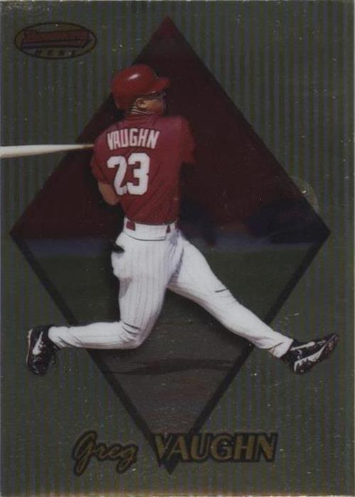 Greg Vaughn Cincinnati Reds Baseball Sports Trading Cards Greg Vaughn Cincinnati Reds Baseball Sports Trading Cards
