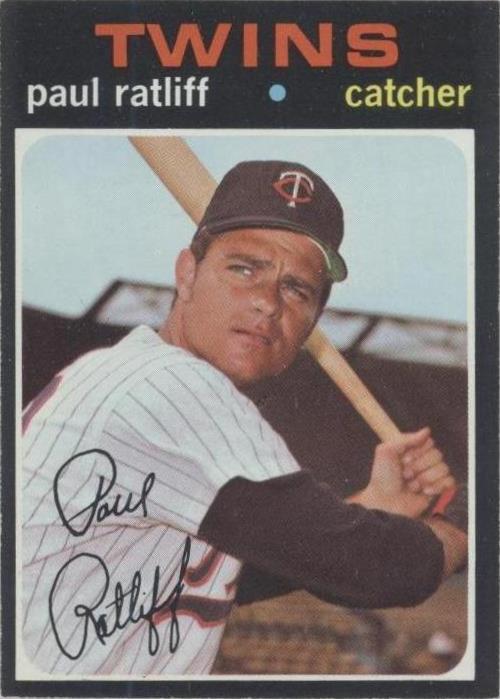1971 Topps - #607 Paul Ratliff for sale online | eBay