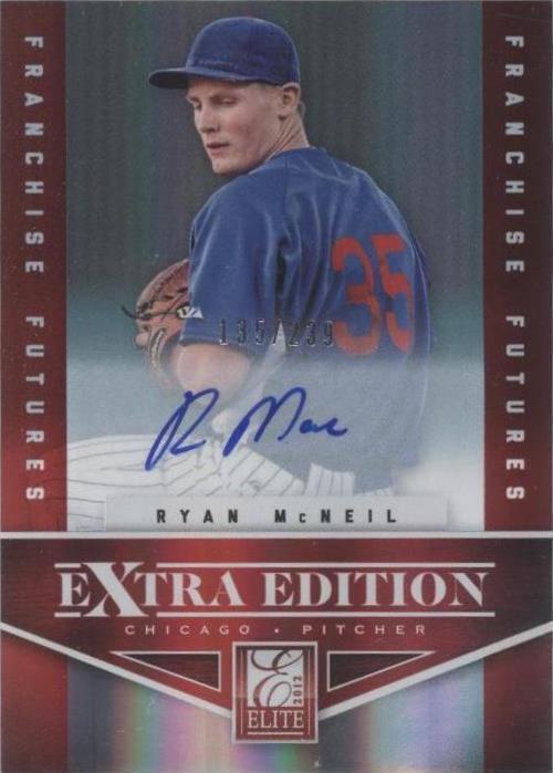 2012 Elite Extra Edition - Ryan McNeil #33 Franchise Futures Signatures ...