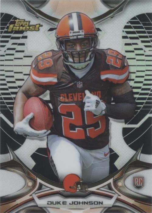 2015 Topps Finest - Duke Johnson #83 Black Refractor (RC) for sale ...