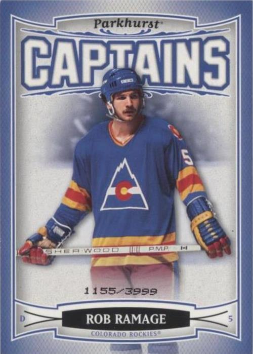2006-07 Upper Deck Parkhurst - A Salute to Captains #220 Rob Ramage ...